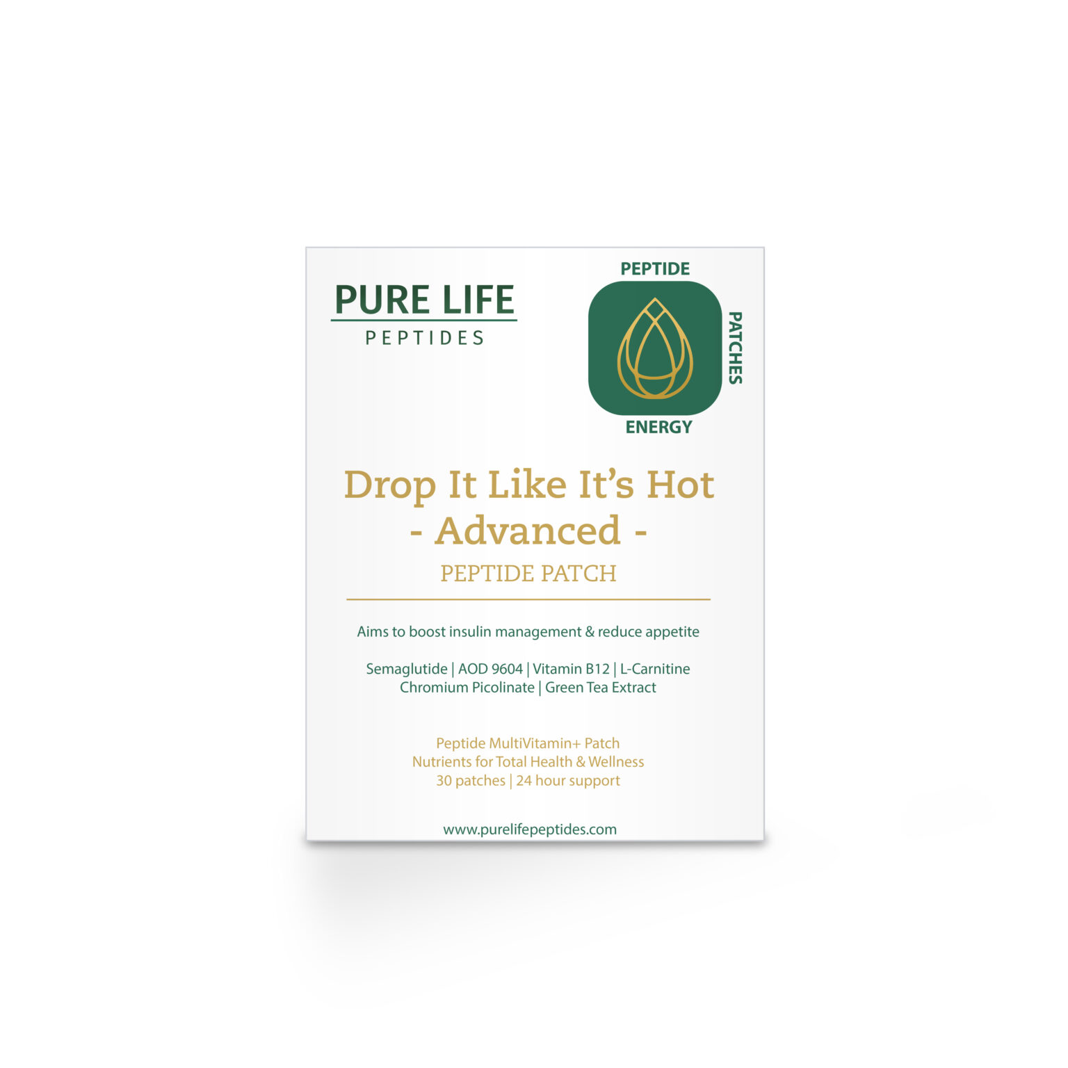 Shop Patches | Pure Life Peptides