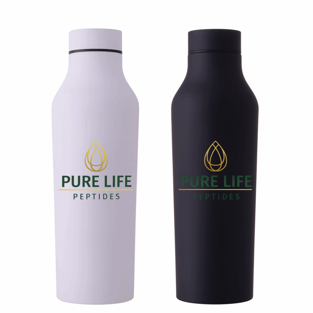 The Pure Life Signature Stainless Steel Water Bottle | Pure Life Peptides